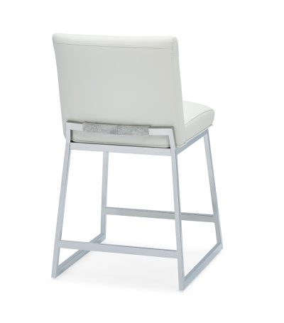Ines Chrome Counter Stool 728 - Massoud Furniture